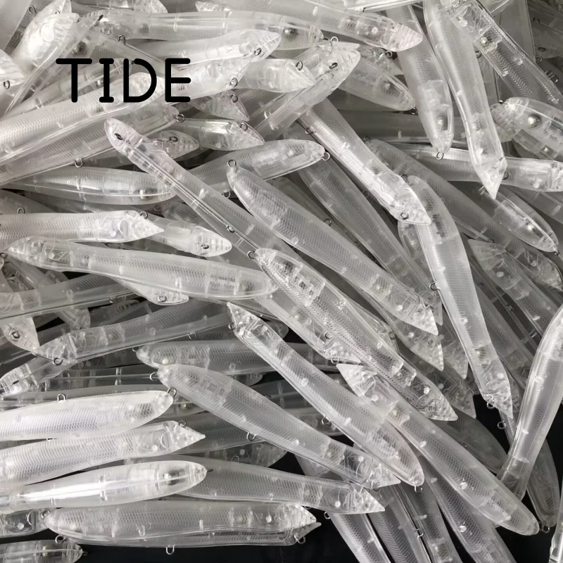 Tide Blank Popper Td-6019 Top Water Floating 80mm 100mm 140mm Popper ...