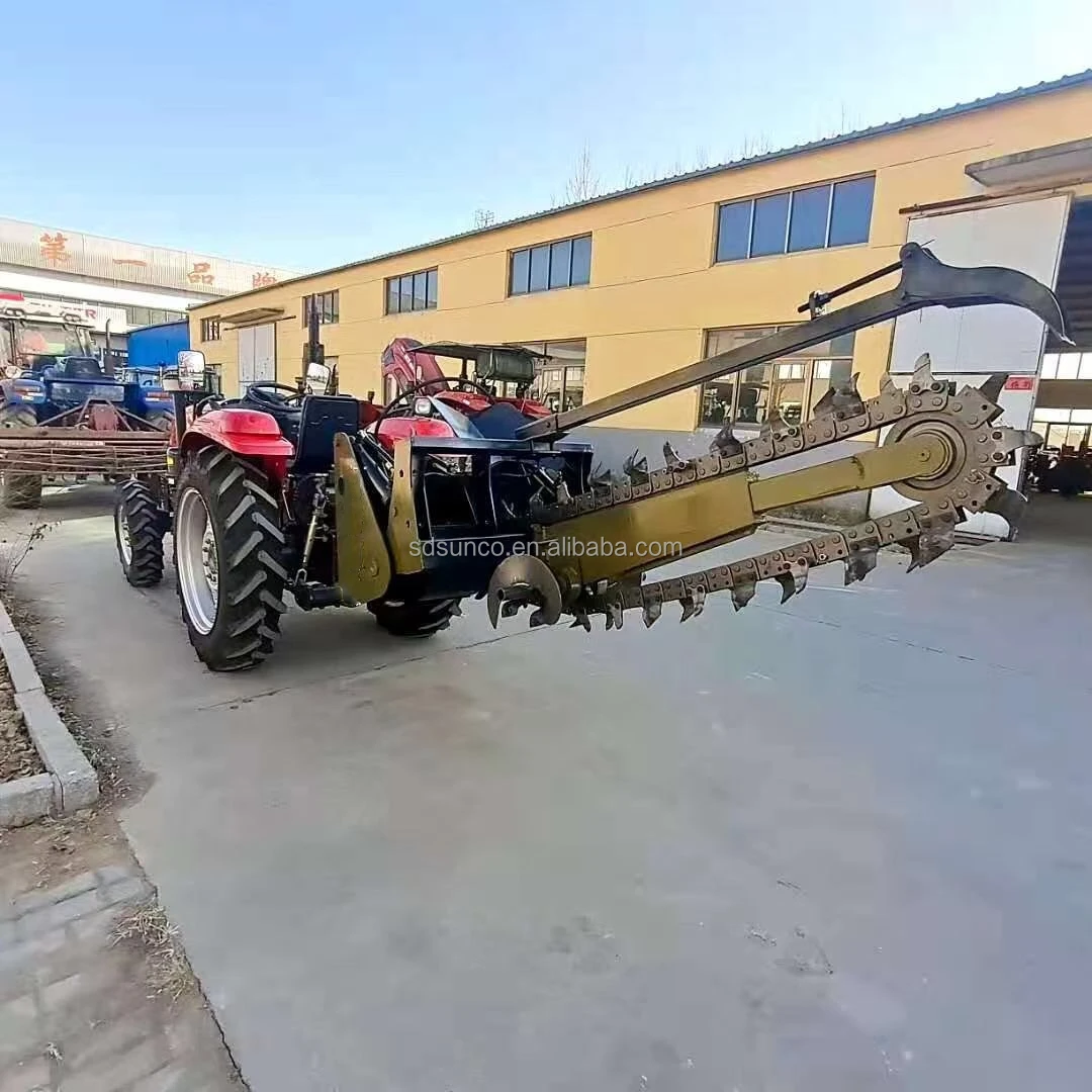 High Efficiency Trencher for Tractors - Durable & Versatile