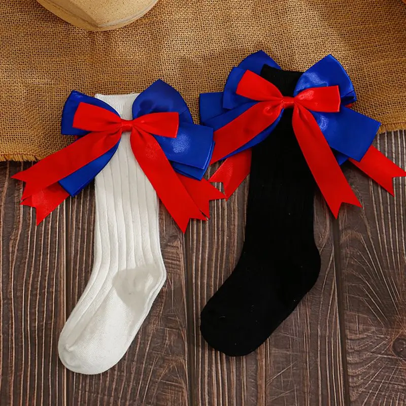 New Style Korean Fashion High Grade Ribbon Bow Baby Stocking Soft ...