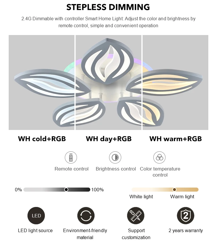 Modern Style Simple Fancy Lighting Decorative Led Ceiling Lamp Fixture ...