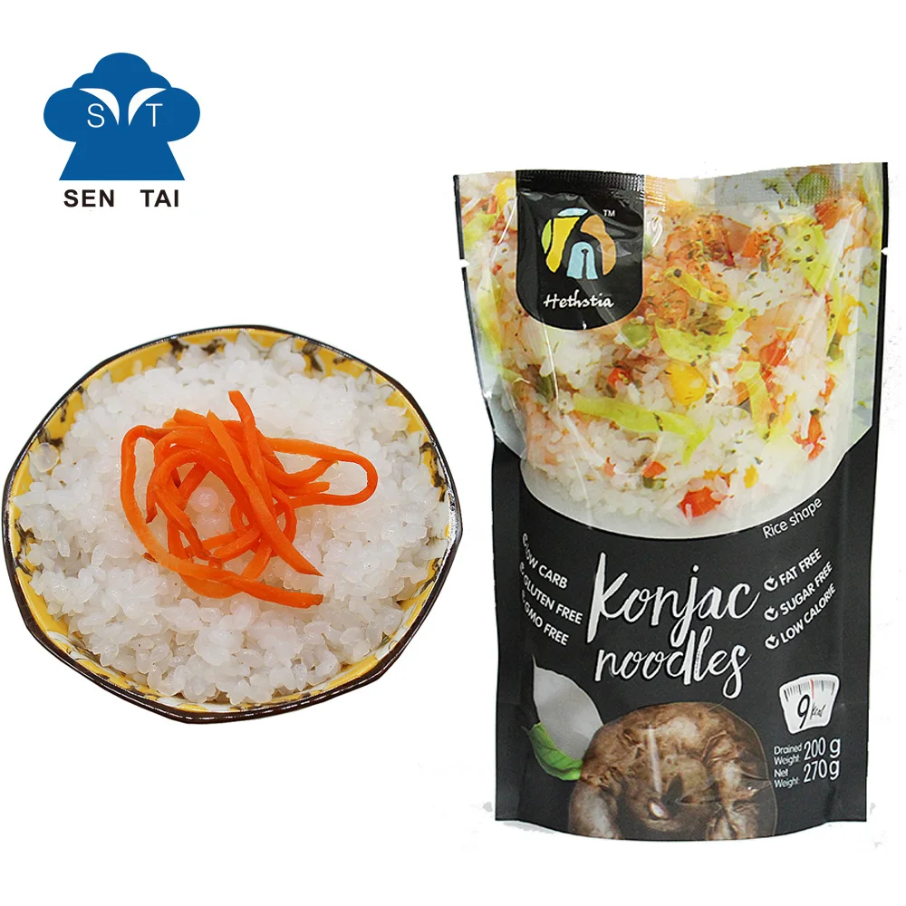 Sugar Free Rice Chinese Instant Food Konjac Rice| Alibaba.com