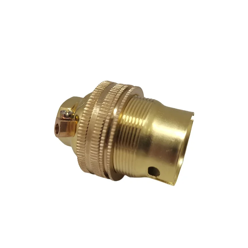 B22 Brass Thread Light Bulb Lamp Base With Earth Terminal| Alibaba.com