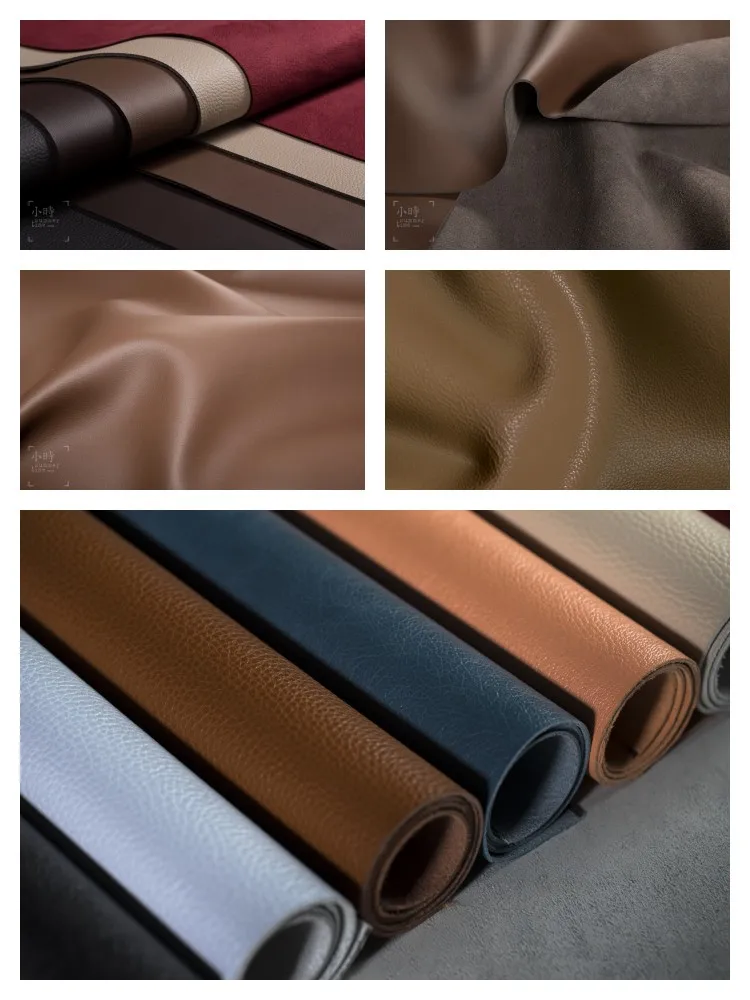 Huafon Microfiber 0.8mm 1.0mm 1.2mm Artificial Faux Leather Pu Leather ...