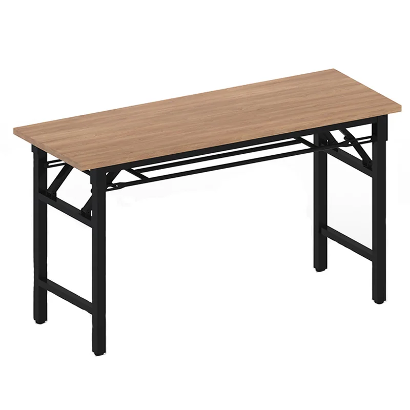 Heavy-Duty metal Folding table with Anti-Slip Feet, Durable and Stable ...