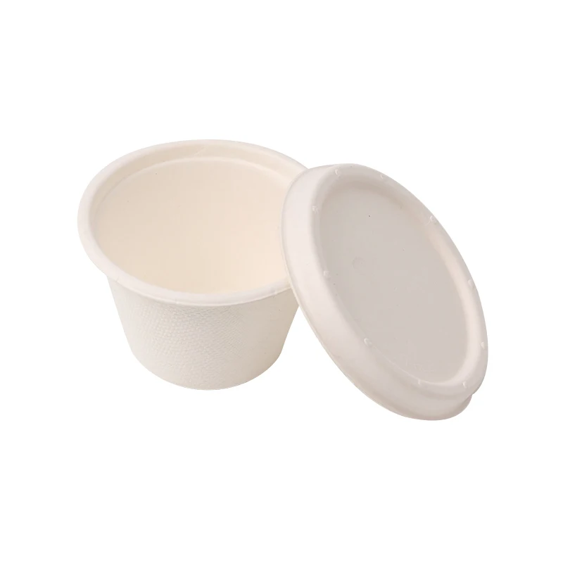 Disposable Biodegradable Sauce Dip Cup Sugarcane Fiber Bagasse ...