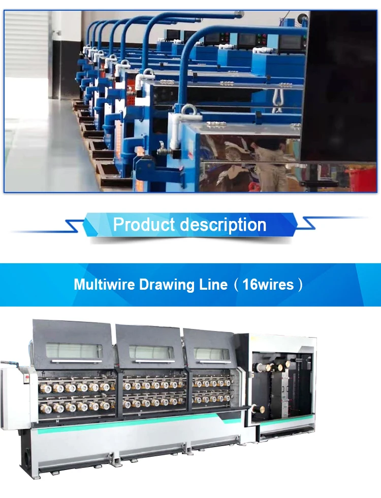 Multi Wire Model Copper Wire Drawing Machine - Buy Copper Wire Drawing ...