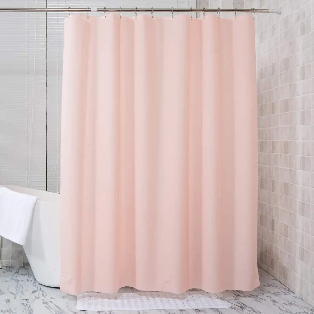 CF BCPE11 Modern Design Luxury Waterproof Solid Color Shower Curtains ...