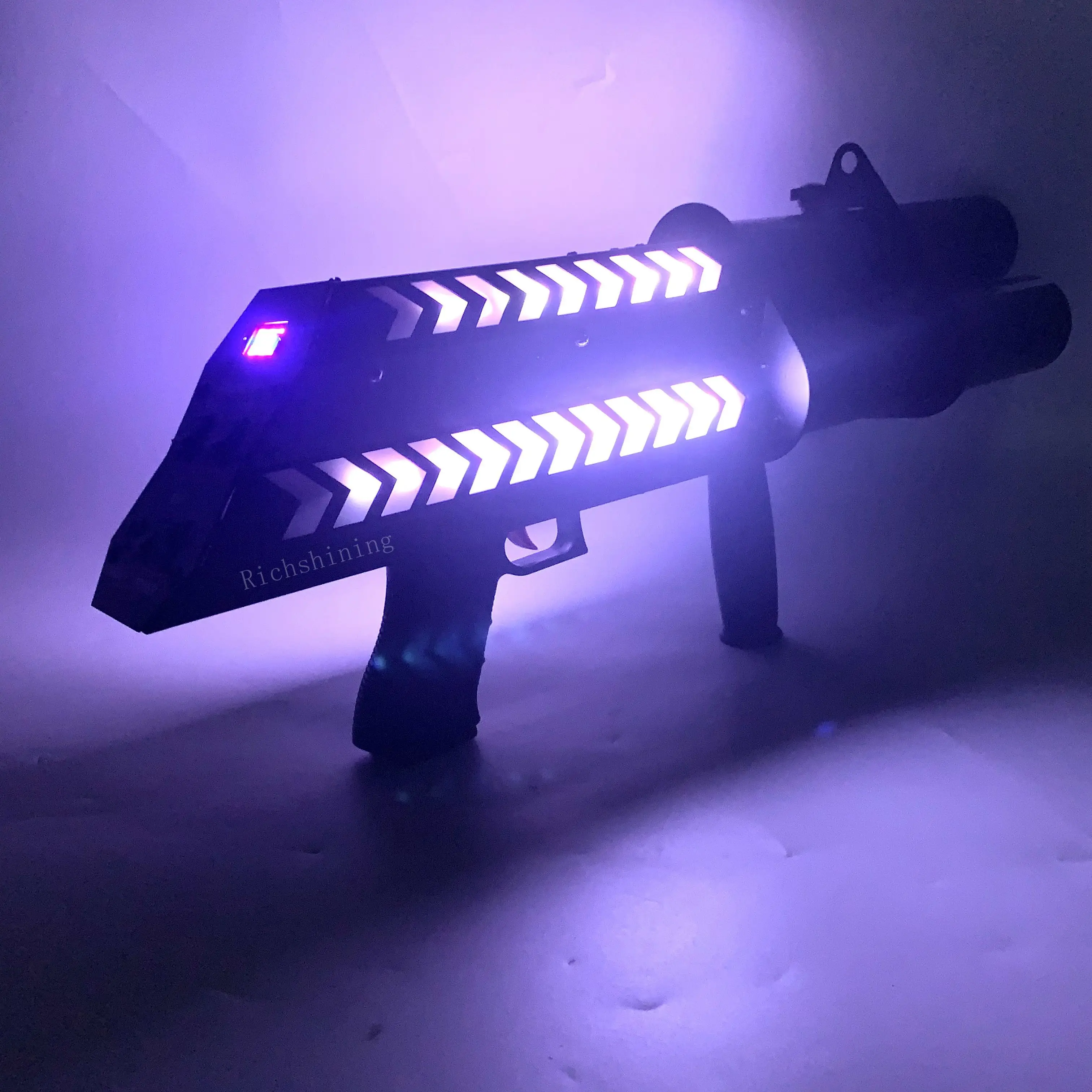 Led Confetti Handle Popper Shooter Machine 3 Heads Party Popper ...