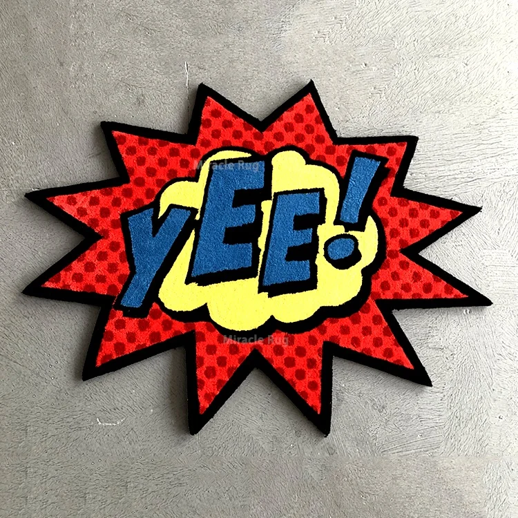 Custom Designer Rugs - Hypebeast Rugs with Logo Mat