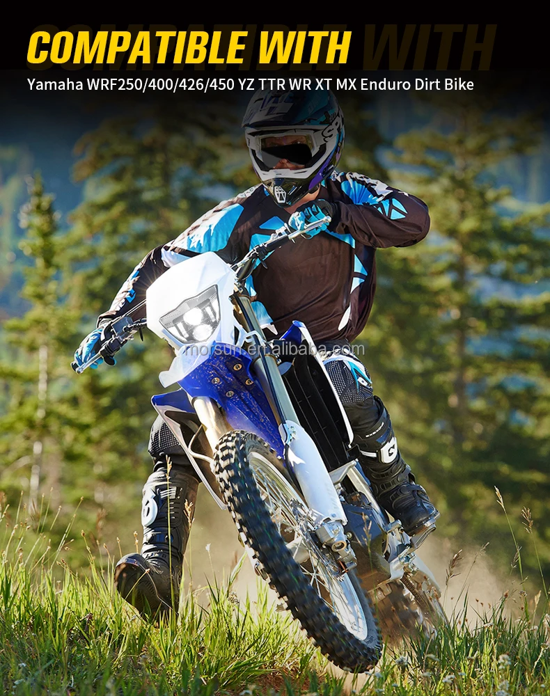 E-mark LED Headlight for Yamaha WR450F & WR250F