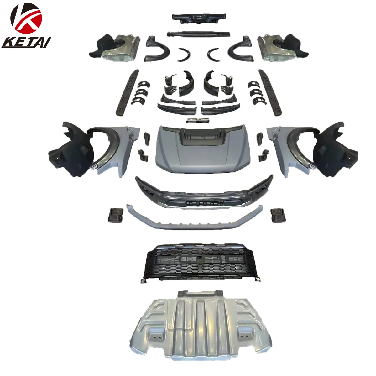 Raptor Style Bodykit for 21+ Ford F-150 - Enhance Exterior