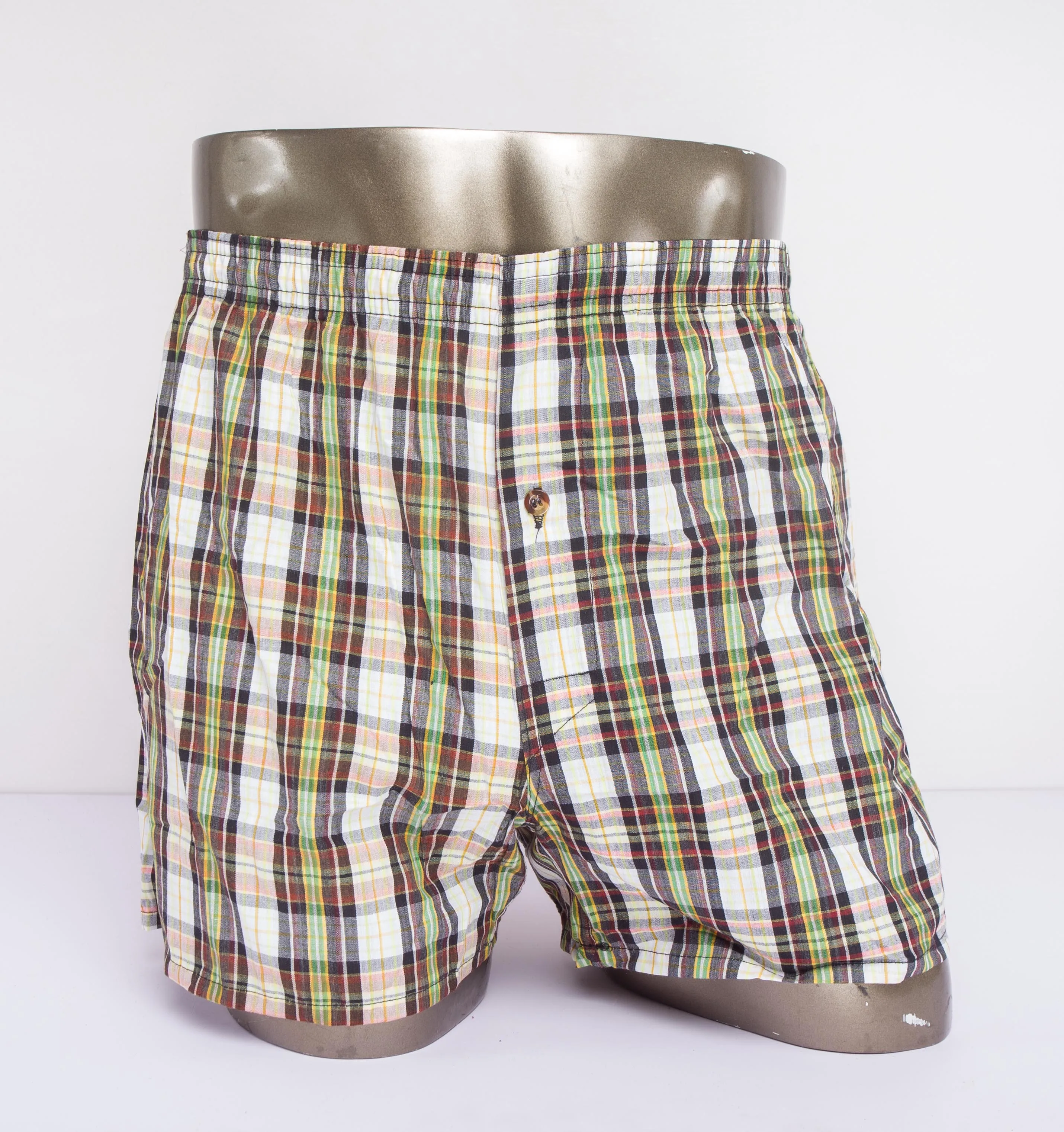 Classic Boxers Shorts Cotton Woven Mens Underwear Boxers Pack