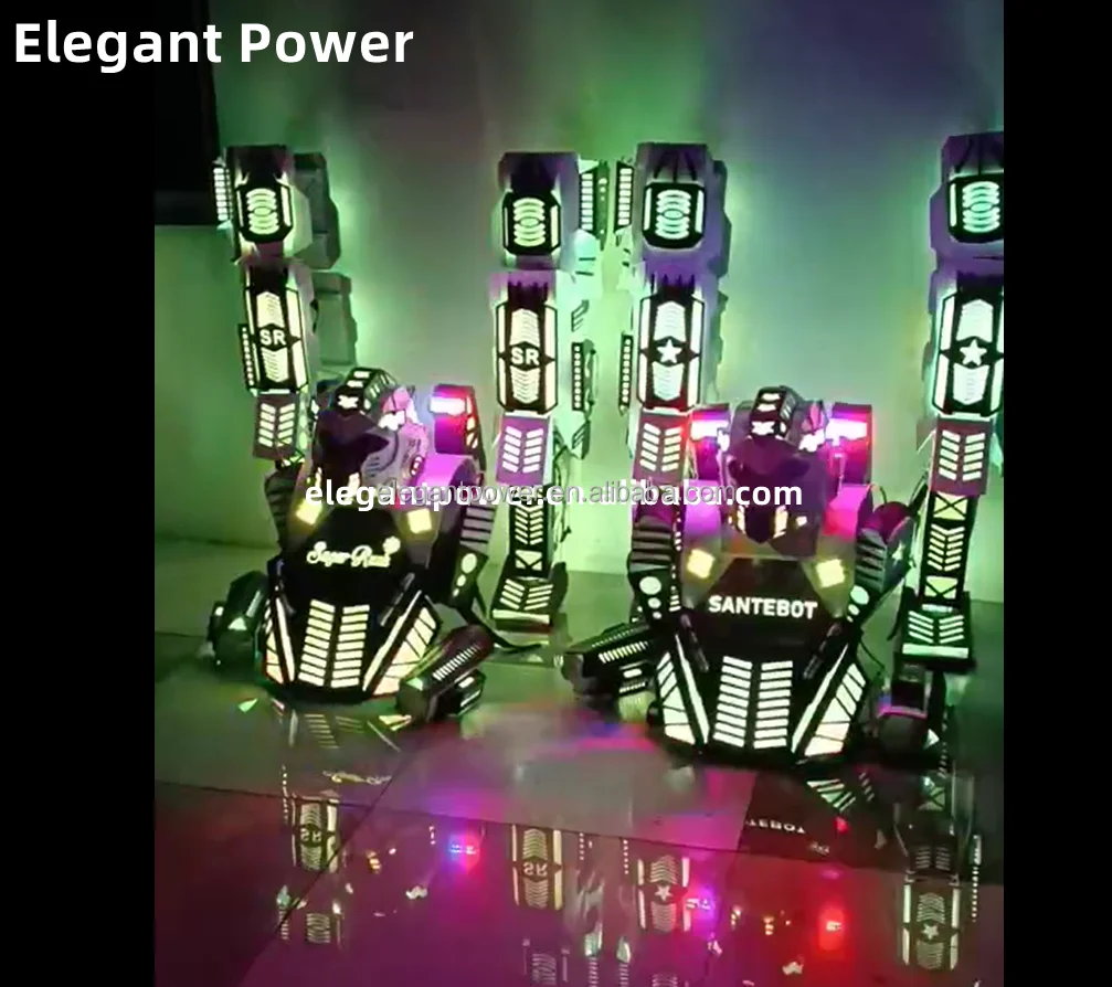 2024 Adult LED Robot Costumes - Perfect for Party Performances