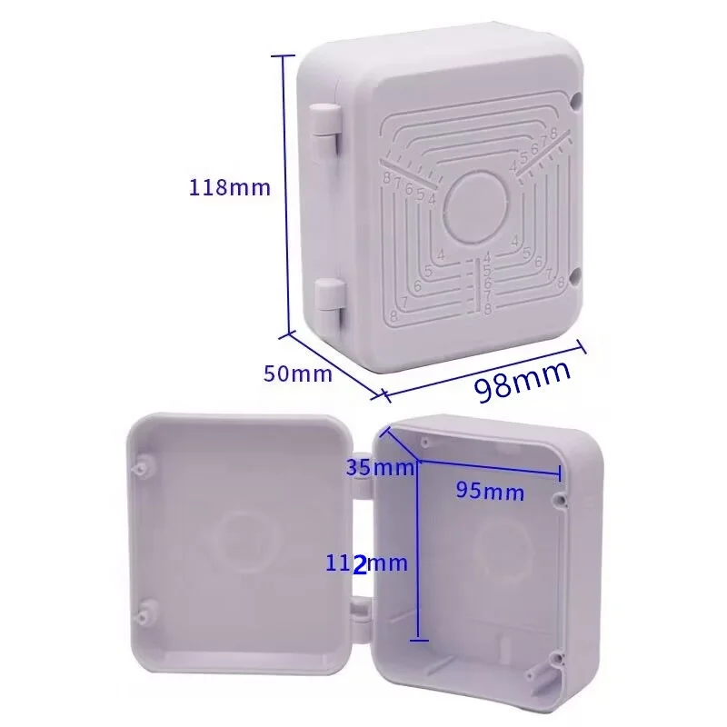 Cctv Surveillance Security Plastic Junction Box Ip65 And Cctv Junction ...