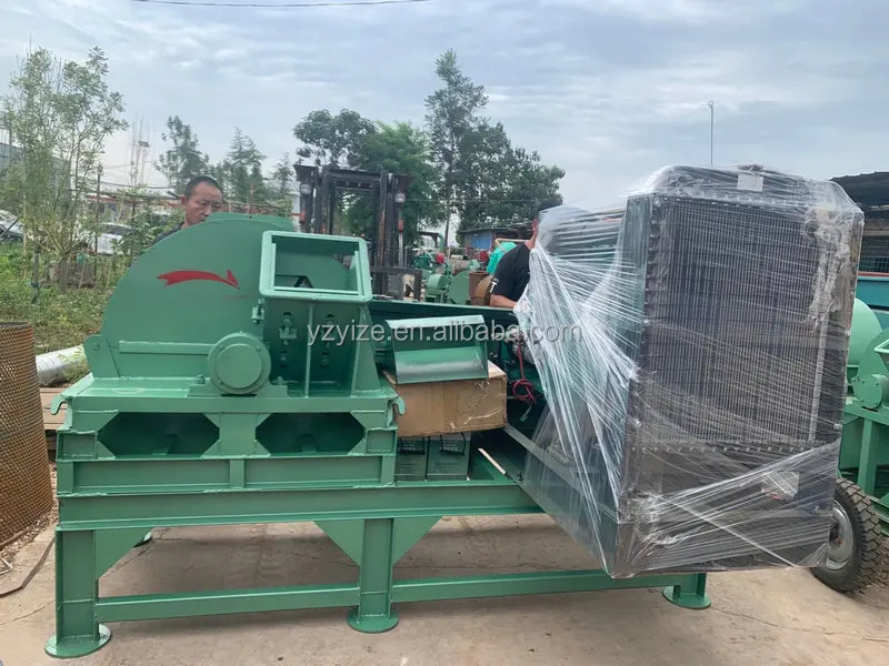 Diesel Wood Crusher Machine Hammer Mill Crusher Price Wood Chipper ...