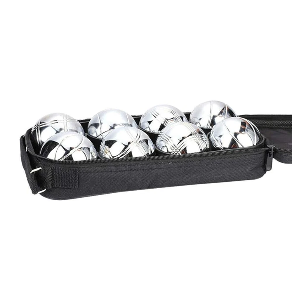 High Quality Metal Balls Set 72mm Metal Silver Petanque Boules Balls ...