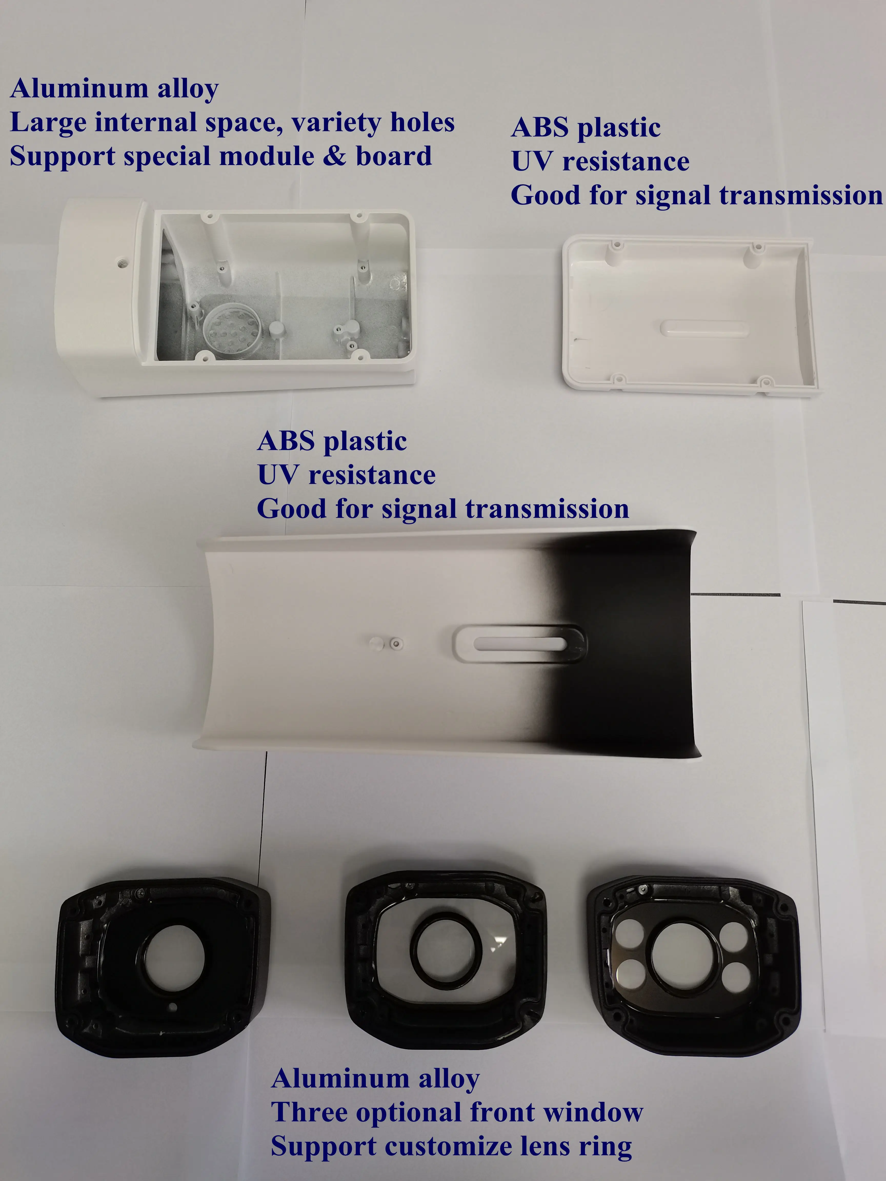 Surveillance Waterproof Bullet Large Cctv Camera Housing Aluminum Box ...