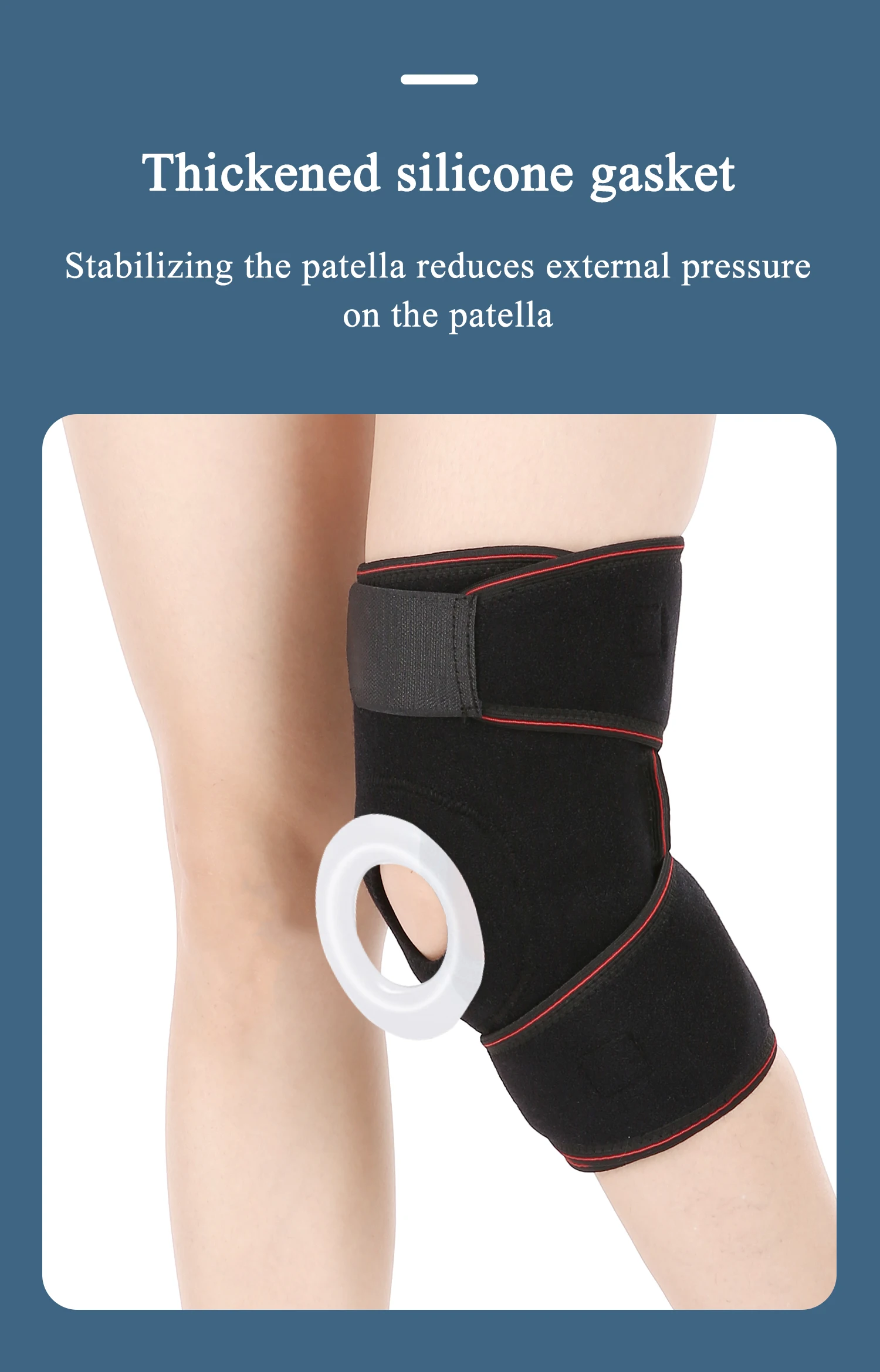 Lateral Patellar Stabilizer with Knee Joint Support Belt Dislocation ...