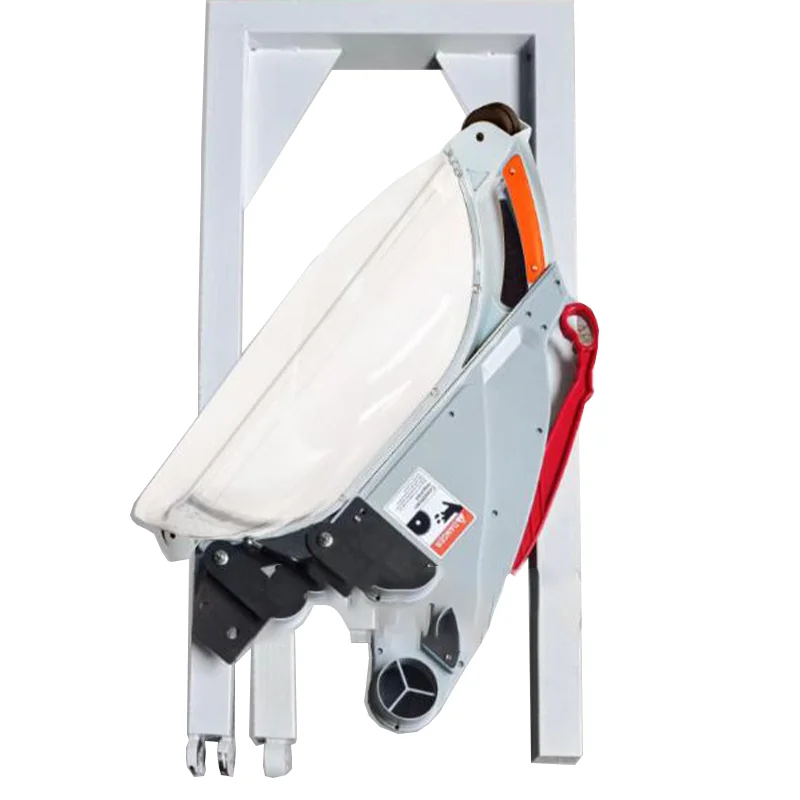 Woodworking Sliding Panel Saw Dust Cover Connected to Vacuum Cleaner ...