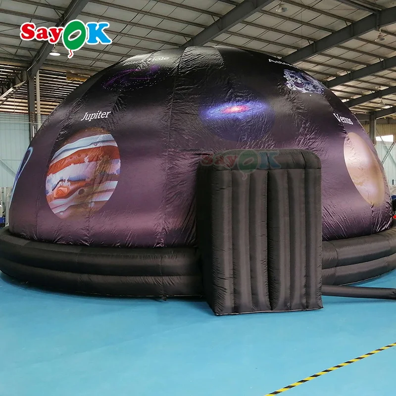 Portable Planetarium 3d Dome Galaxy Plant Inflatable Dome Planetarium ...