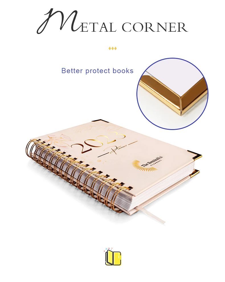 2024 Daily Weekly Diary Notebook Custom Printing Custom Logo A4 A5 ...