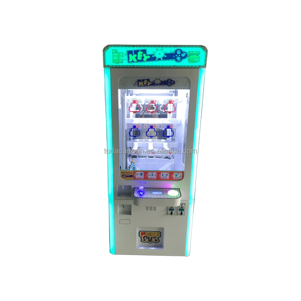 Toda Coin Operated Prize Vending Toys Arcade Golden Key Master Game ...