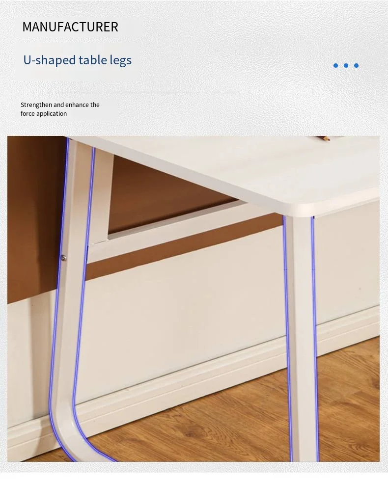 U-shaped Leg Computer Desk, Home Simple Office Desk, Single Person ...