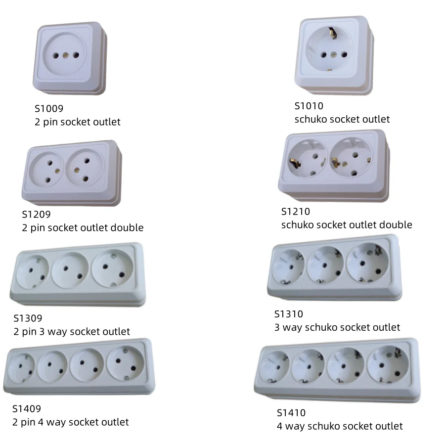 Russian socket White Elendax Factory 16A 250V 3 Way Socket| Alibaba.com