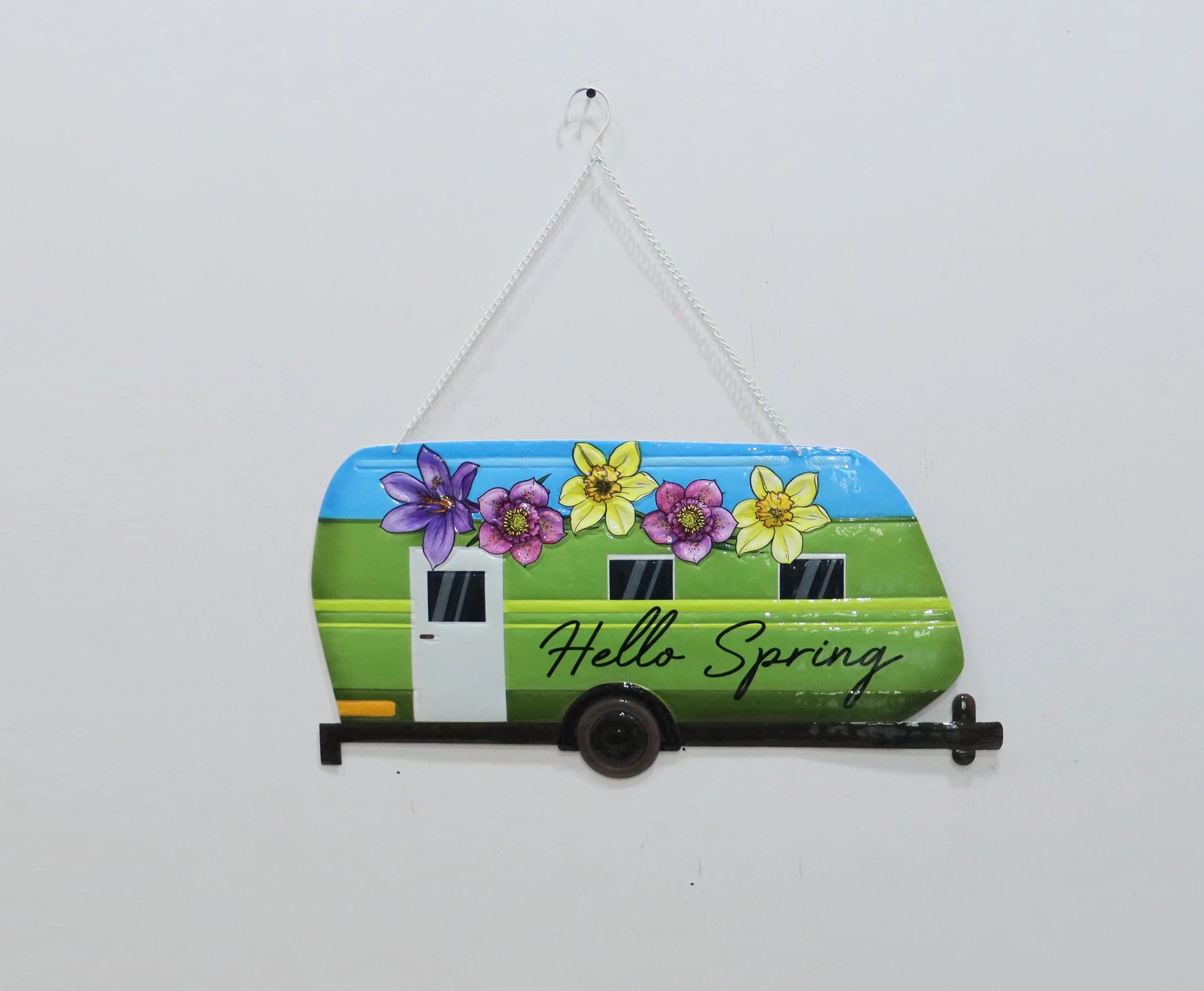 Hanging Signs Plaques Happy Campers Sign for Travel Trailer, RV, Van ...