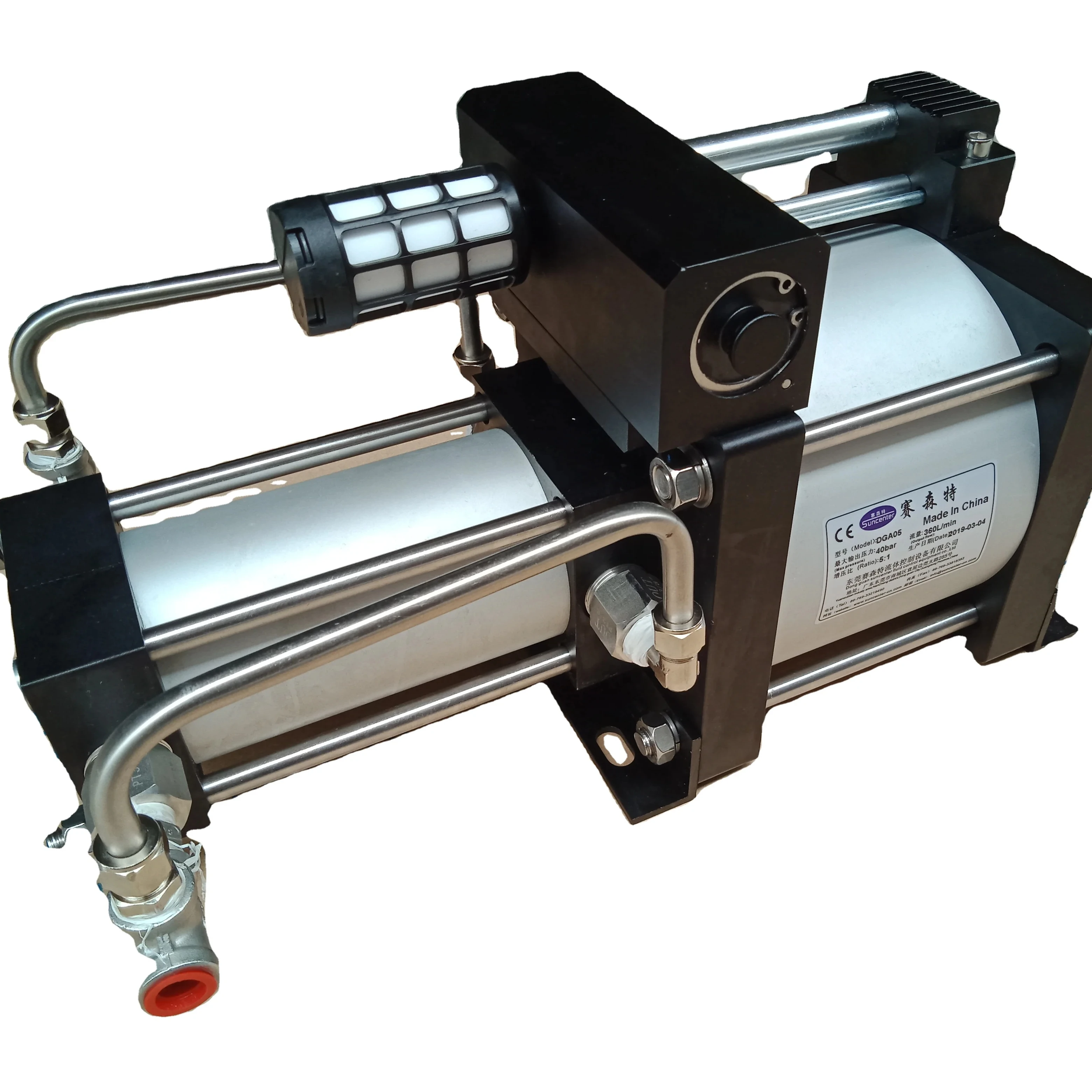 High Quality Pneumatic Oxygen Booster Pump Gas Pressure Transfer Pump ...