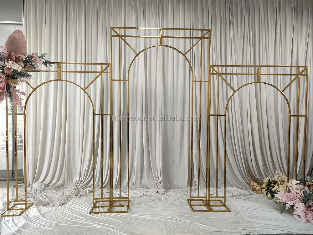 High Quality Metal Backdrop Frames for Modern Weddings