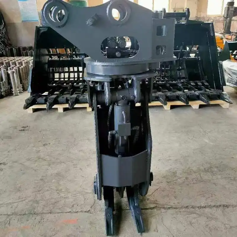 16 Ton Digger Log Grapple Hydraulic Wood Grabber for Excavator Scrap ...