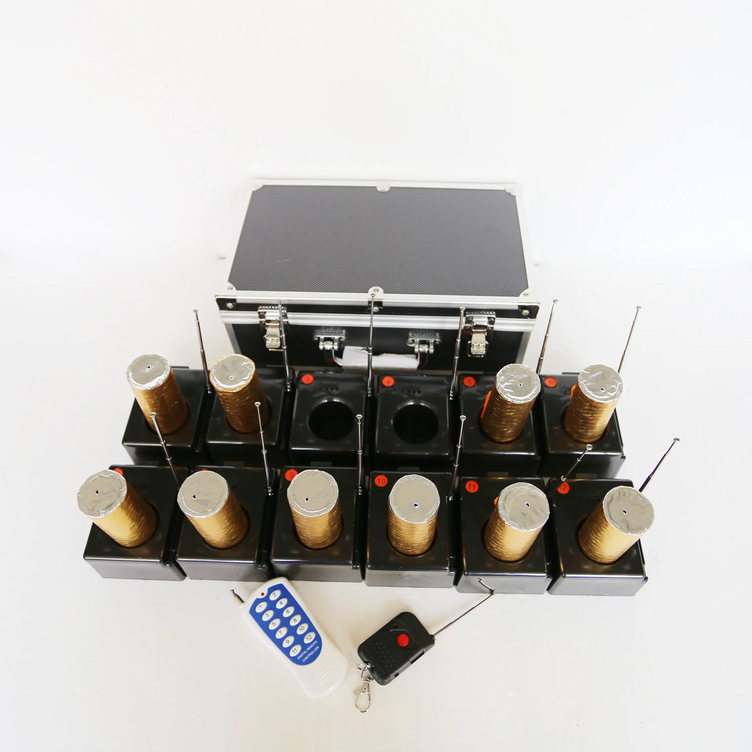 Professional 12 Channel Wireless Remote Control Cold Pyro Fireworks ...