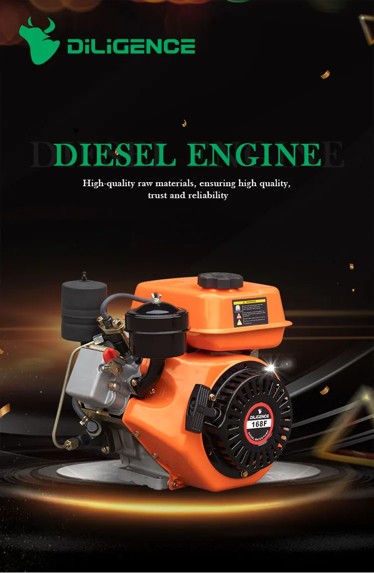 3kw/4hp Diesel Engine Air-cooled Diesel Engine With Ce 4 Stroke Motor ...