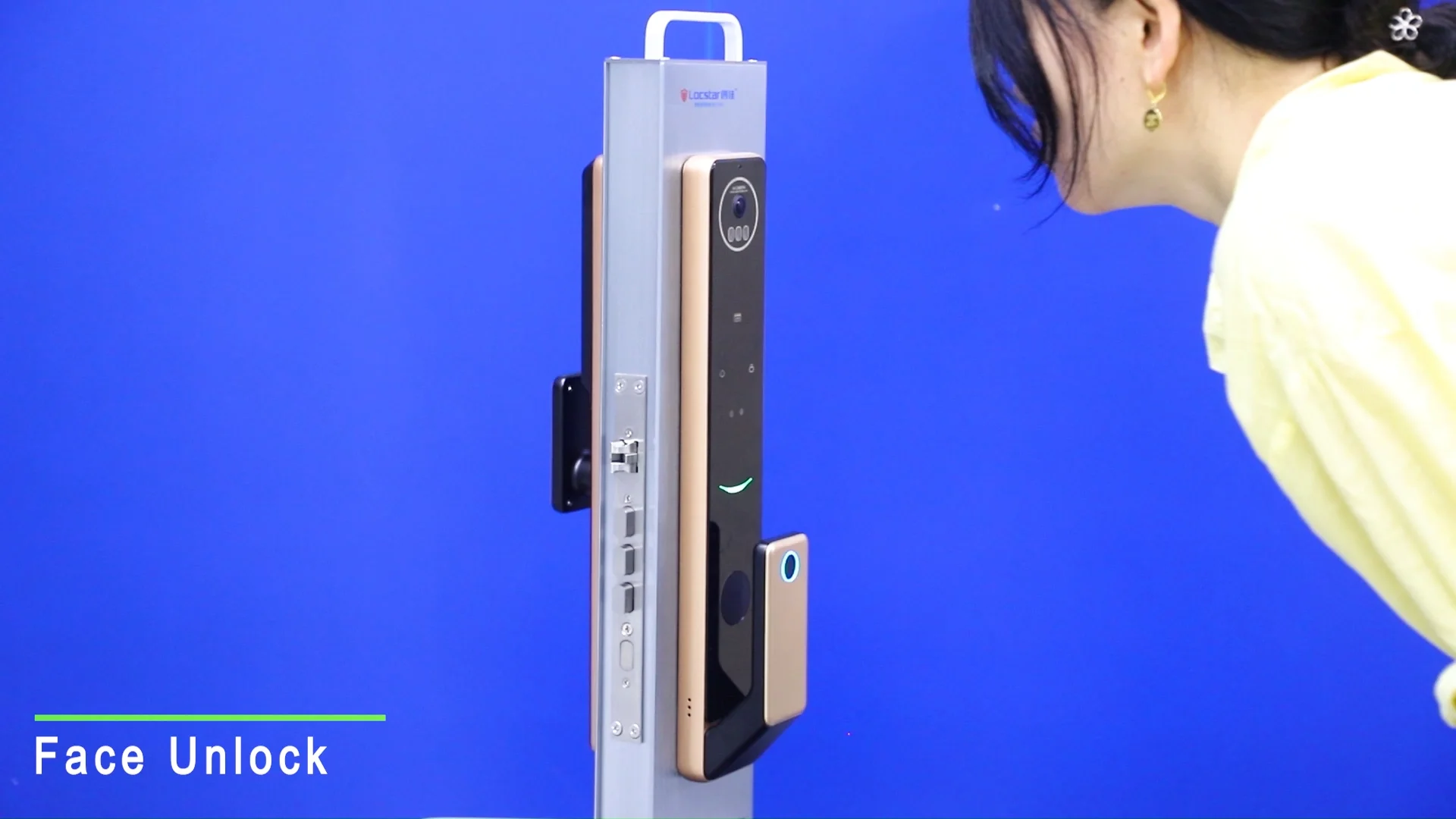 Best Selling Digital Lock Automatic Fingerprint Smart Face Lock With Camera And Doorbell - Buy ...