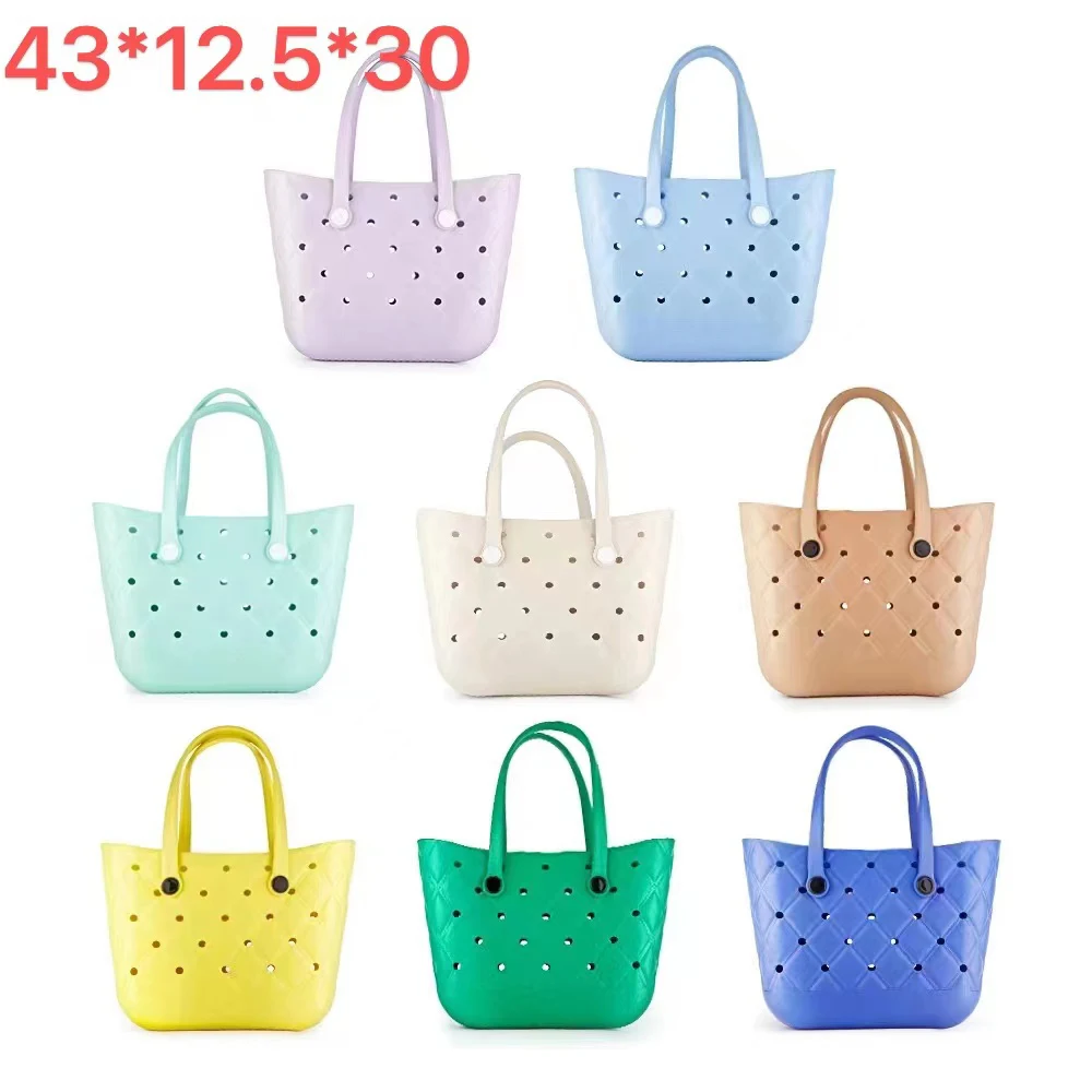 2023 Custom/wholesale Designer Xl Croc Bags Women Summer Waterproof ...