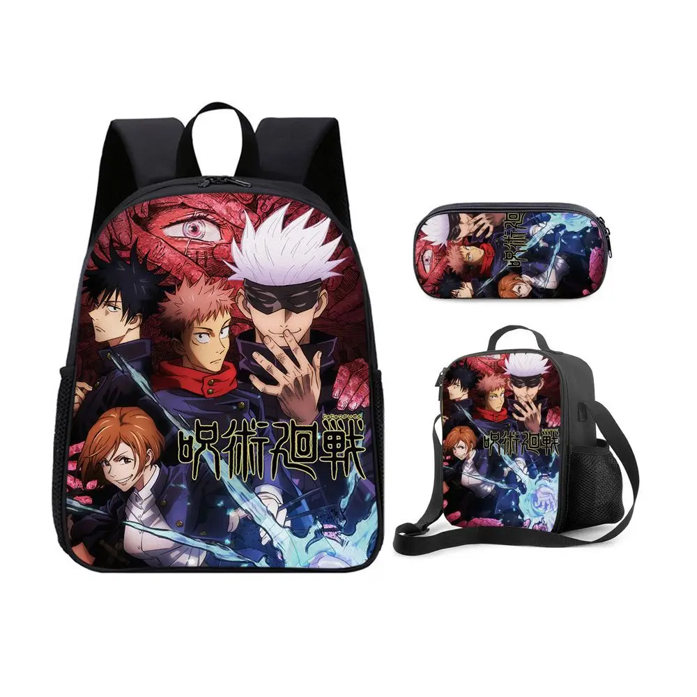 Jujutsu Kaisen 3D Print Backpack - Perfect for Anime Fans