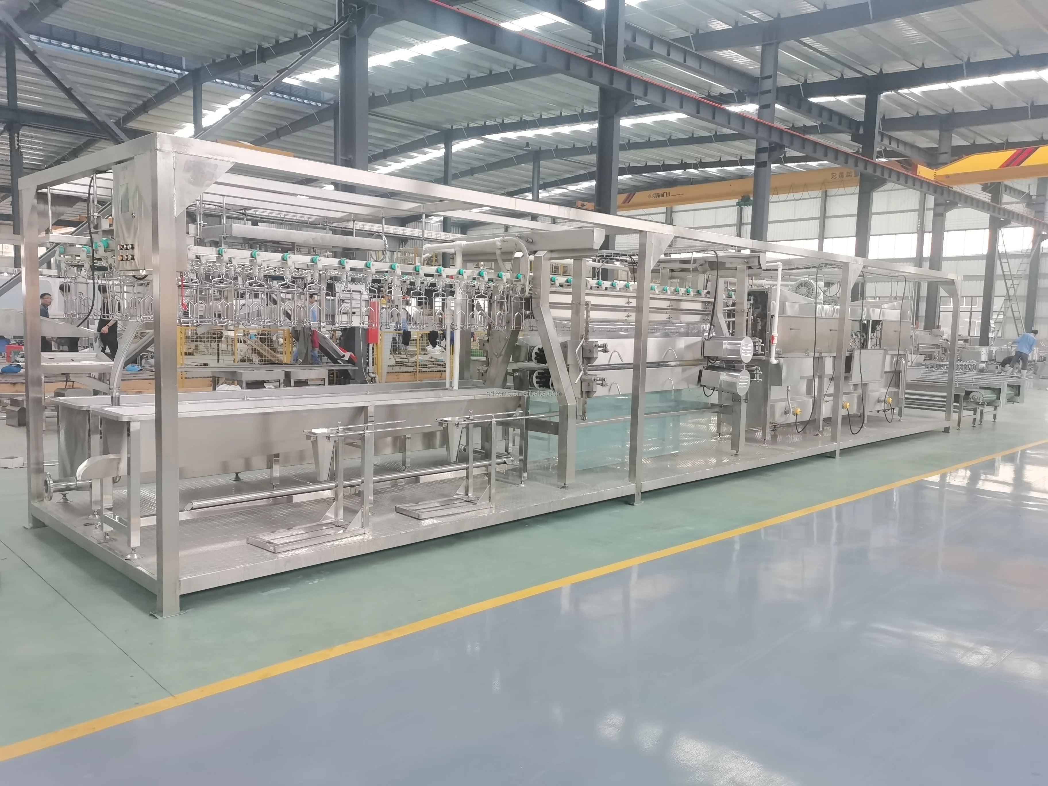 2024 Halal Mobile Poultry Broiler Packaging Production Line Chicken ...