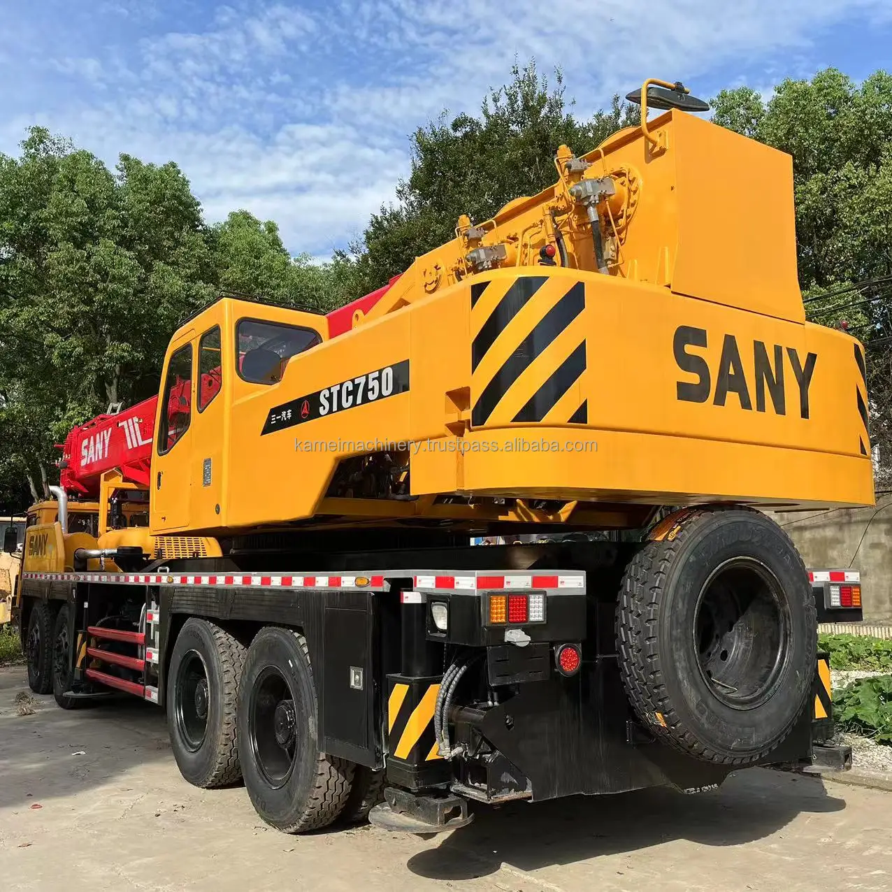 Sany 75 Ton Truck Crane - Reliable Mobile Crane Solutions
