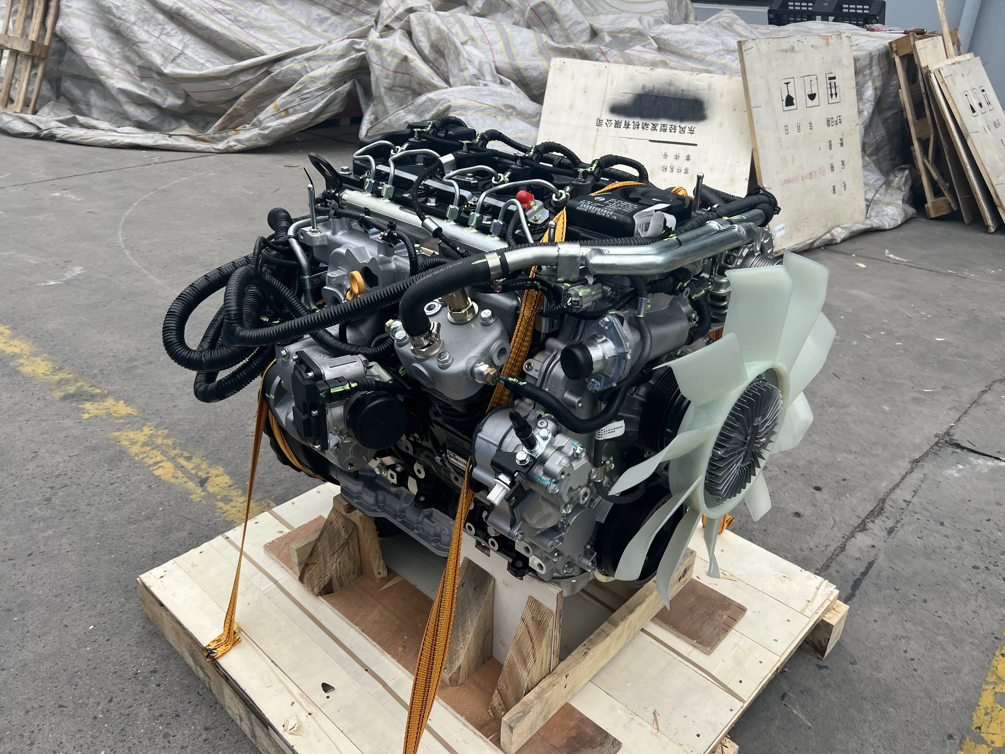 Cooling Fan and Radiator Zd30 Water Cooled 3200rpm Marine Diesel Engine ...