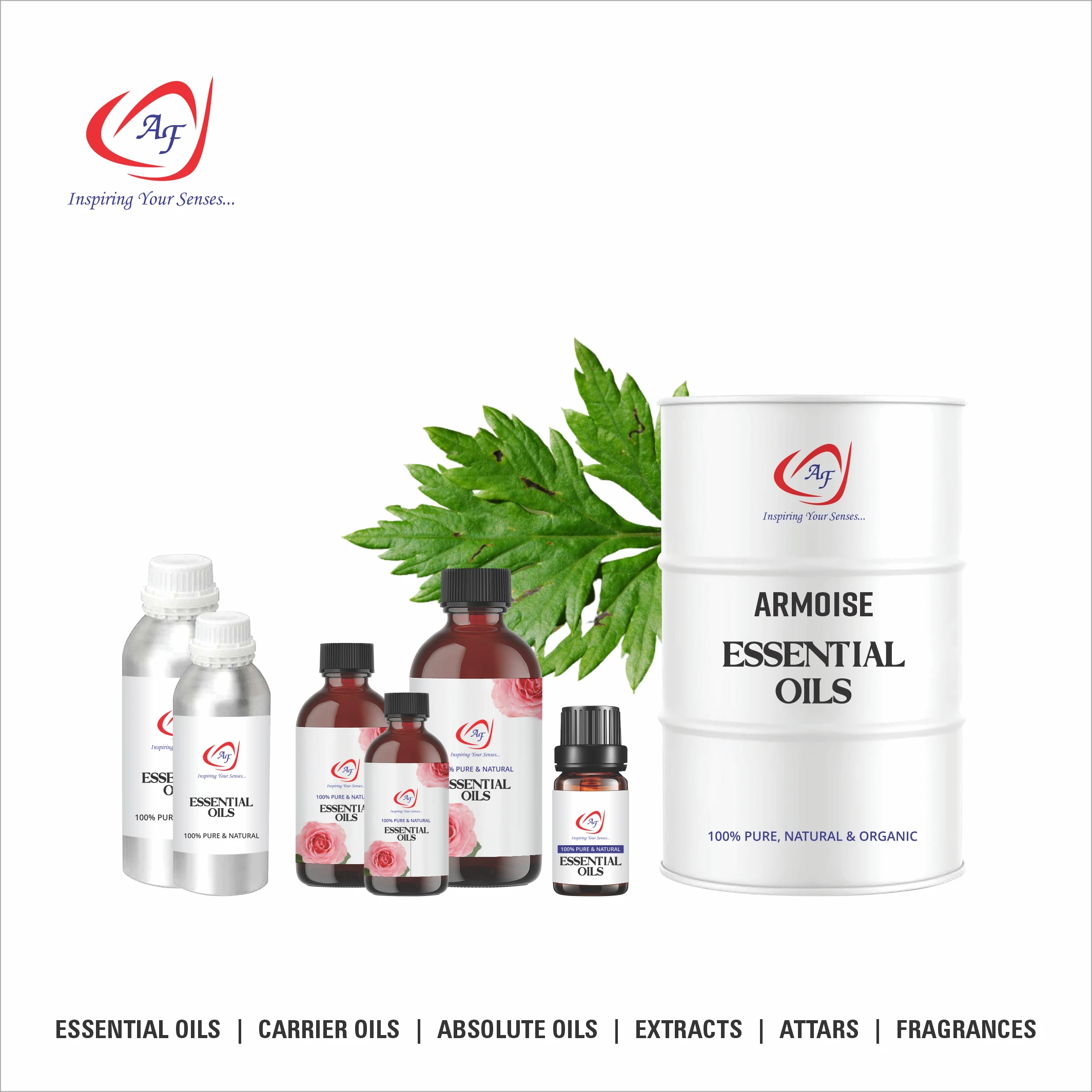 White Wormwood Essential Oil 100% Pure And Natural Armoise Premium ...