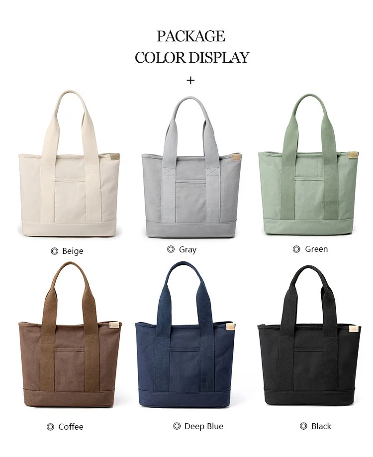 Good Quality Mini Multi Tier Reasonable Capacity Custom Canvas Tote Bag ...