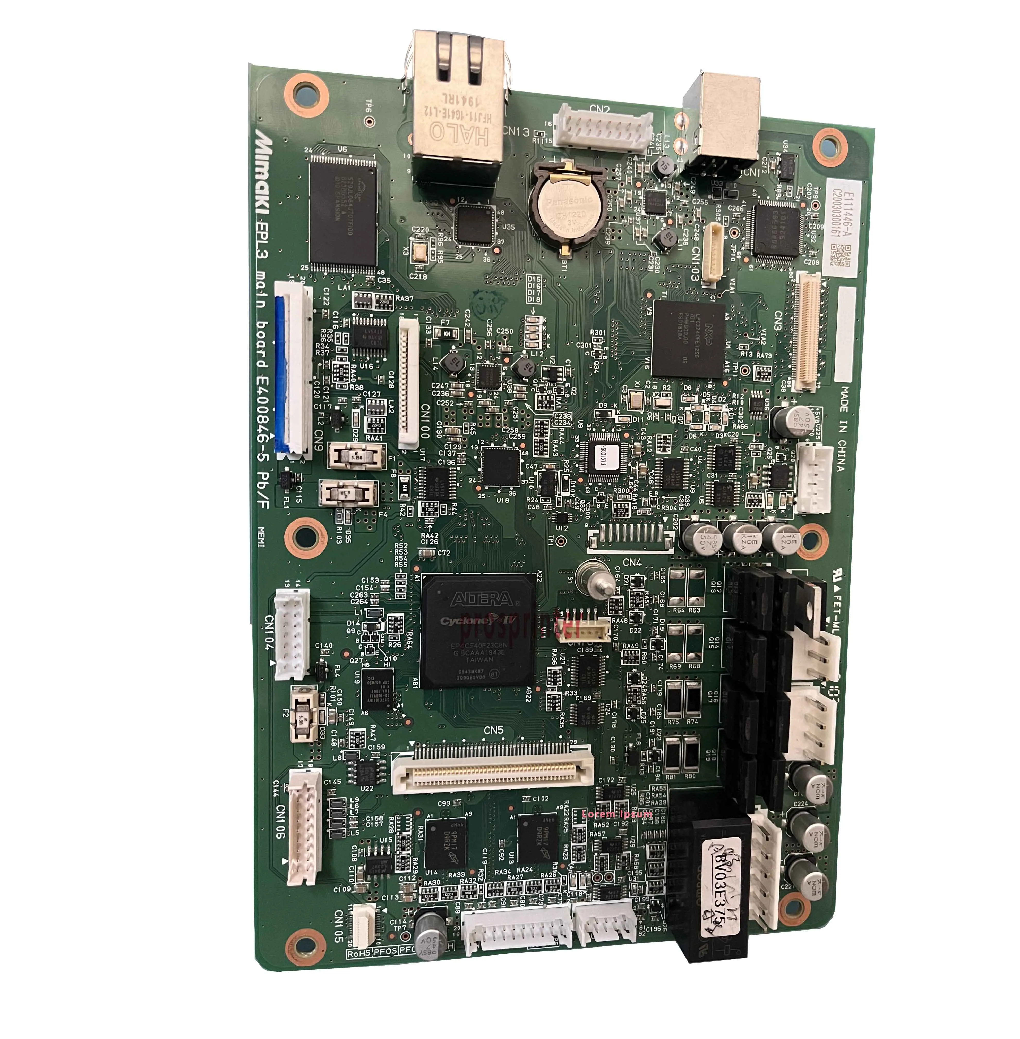 Placa Base Original Mimaki PCB EPL3 MP-E109162 MP-M019387 para JV300 JV100 UJV100 Ts300 ...