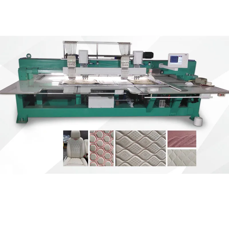 Automotive CNC Sewing and Perforating Machine for Leather