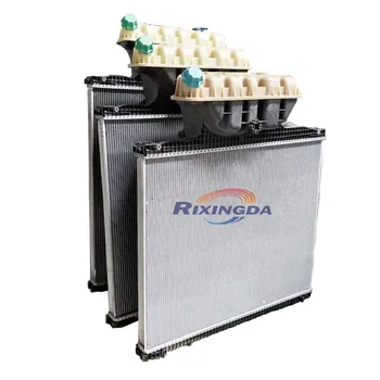 Heavy Duty Truck Man Tga Auto Radiator With Plastic Tank 81061016324/ ...