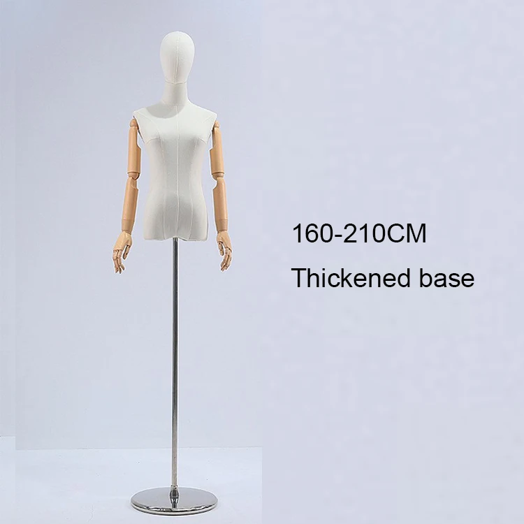 Clothes Store Model Prop Female Half-body Hanger Model Dummy Garment ...