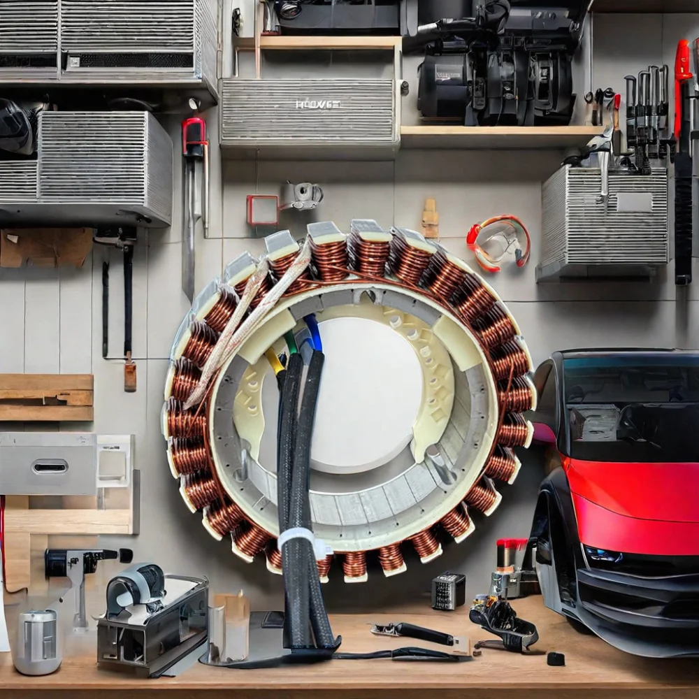 Huawei 2kw Range Extender Or Welding Machine Stator - Buy 2kw Generator ...