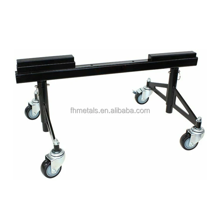 Adjustable Car Stand - Heavy Duty Rolling Chassis Support
