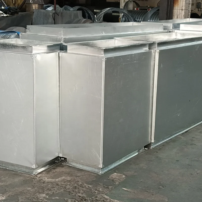 HVAC System air Duct and Diffuser Plenum Box/silencer Muffler Reduce ...