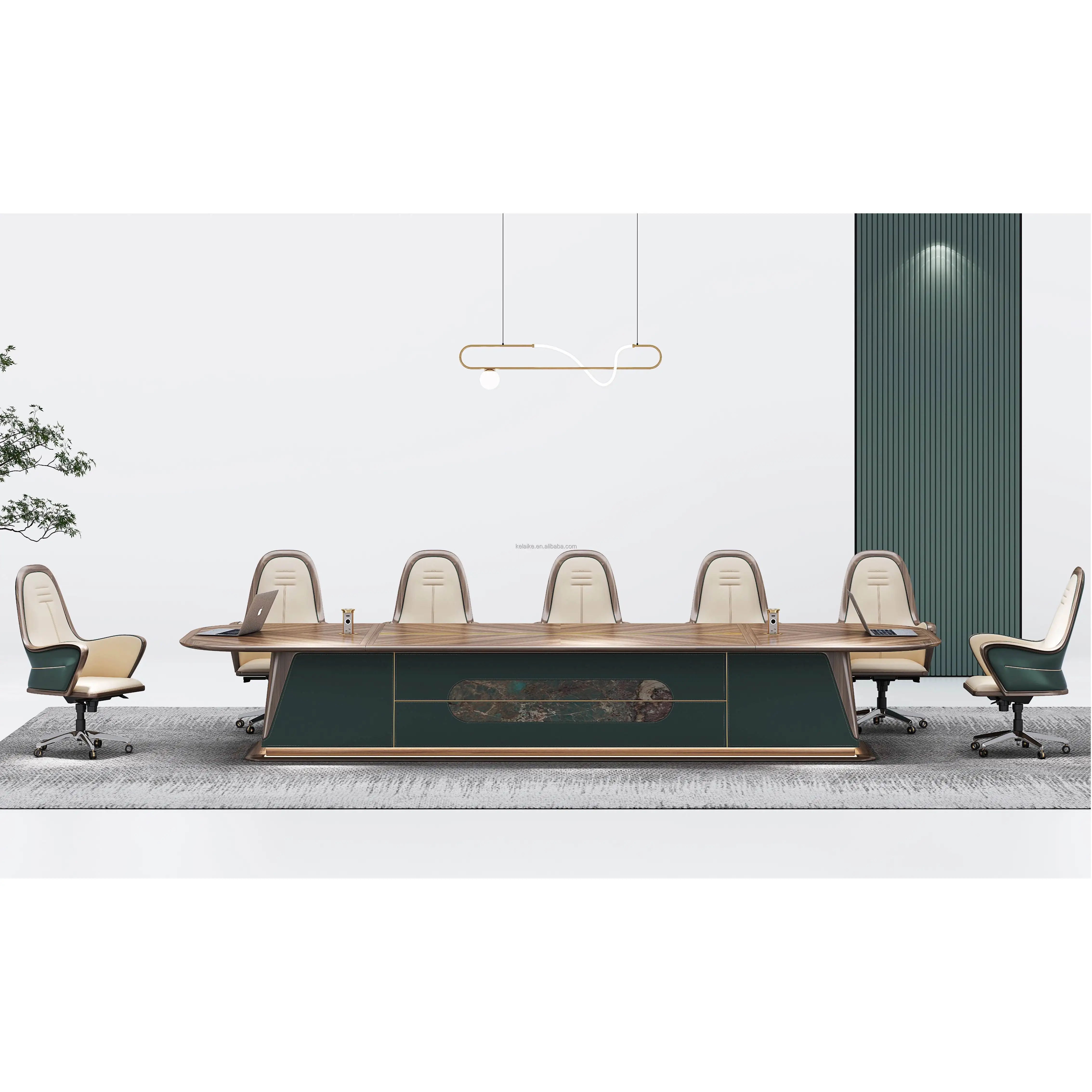 Luxury Wooden Rectangular Conference Table Specification Legs - Buy ...